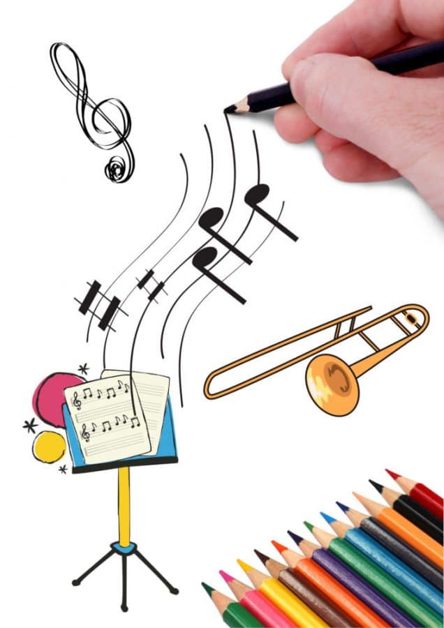 Concurso dibujo Musical Escuela de Música y Danza de Huércal de Almería ...